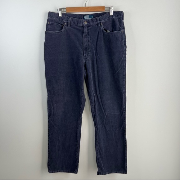 Polo Ralph Lauren | Pants | Vintage Polo Ralph Lauren Corduroy Pants 36 Straight Leg Blue Purple ...